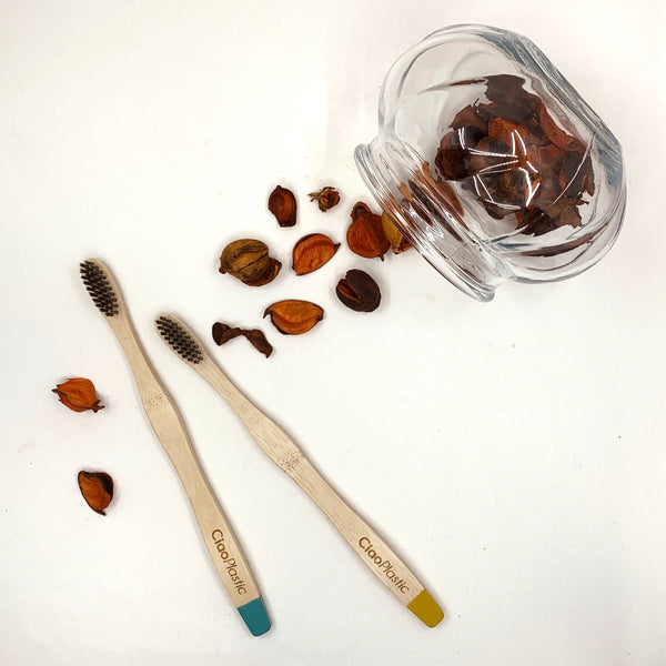 Ciaoplastic Boo-tooth Bamboo Toothbrush – Comfily Living